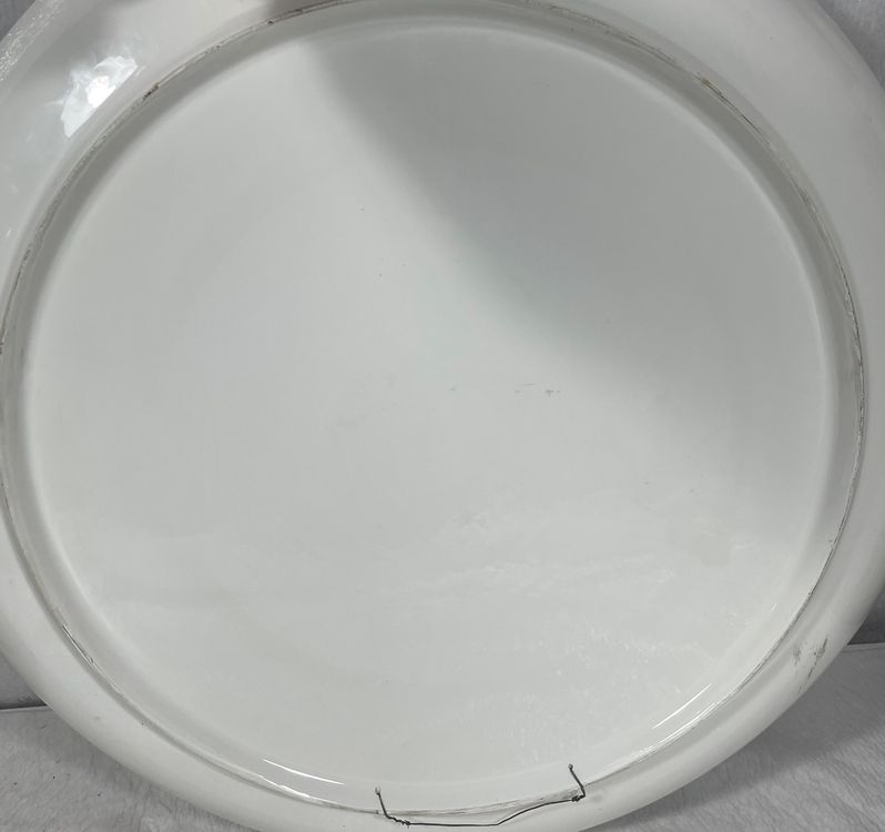 Grosse Massive Künstler Keramik Teller unleserlich Signiert | Kaufen auf Ricardo