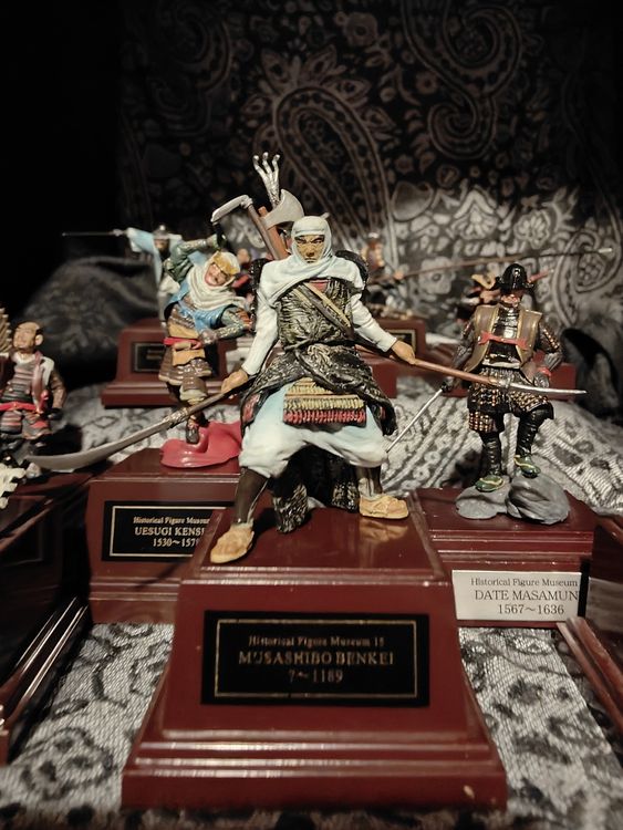 F-Toys Historical Figure Museum Samurai Figuren – 11 Stück – (Gebraucht ...