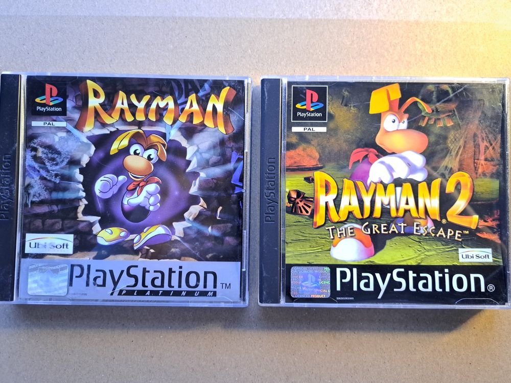 PS1 Set Rayman + Rayman 2 (Gebraucht) in koblenz für CHF 55 – mit ...