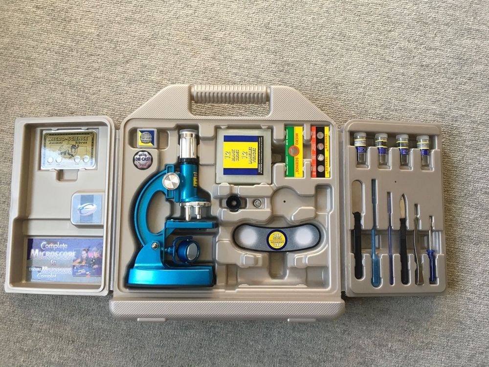Mikroskop Set / Micro Science (Gebraucht) in Jona für CHF 15 – mit Lieferung auf Ricardo kaufen