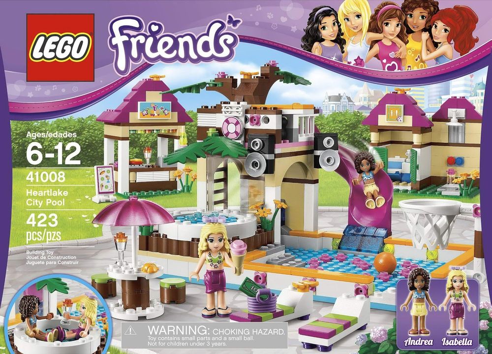 Lego Friends 41008 - Isabella & Andrea am Pool | Kaufen auf Ricardo