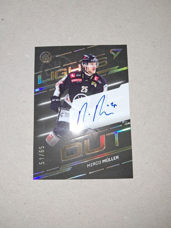 Sportzoo National League. Series 2, Lights Out, Mirco Müller (Neu ...