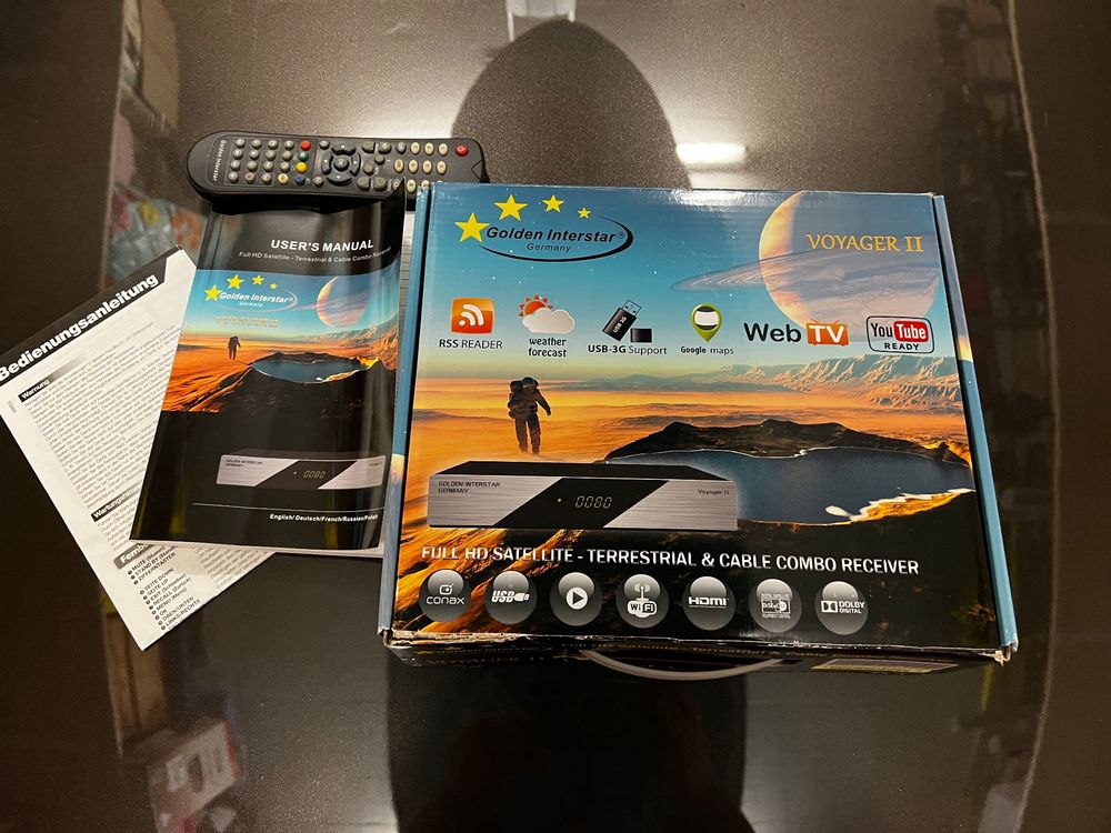 Golden Interstar Voyager II DVB-C, DVB-S2, DVB-T (Gebraucht) in für CHF ...