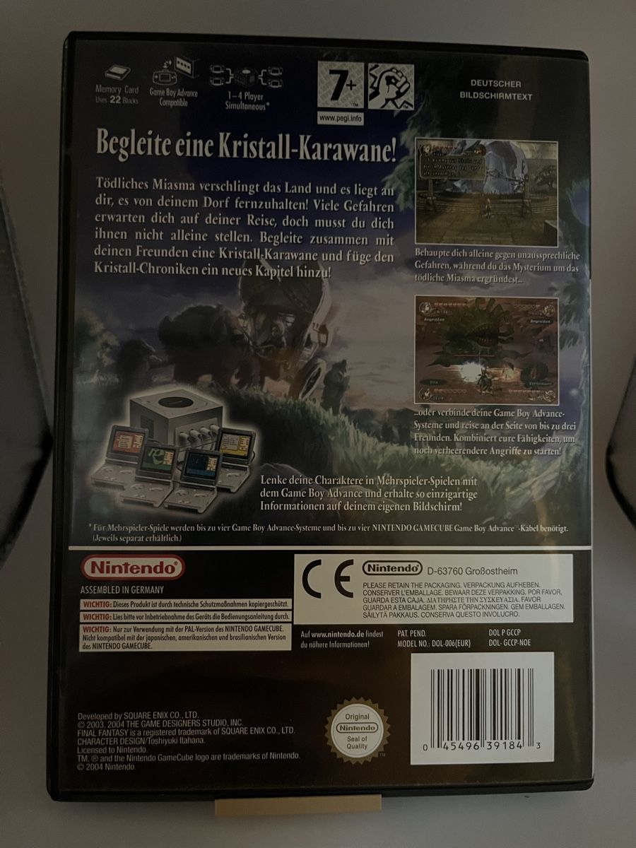 Final Fantasy Crystal Chronicles (Nintendo GameCube) (Gebraucht) in ...