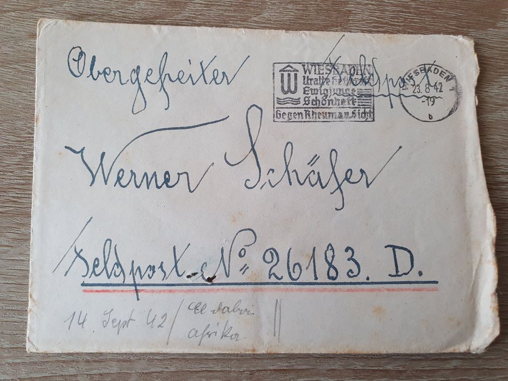Feldpost Brief mit Inhalt WW2 1942 | Kaufen auf Ricardo