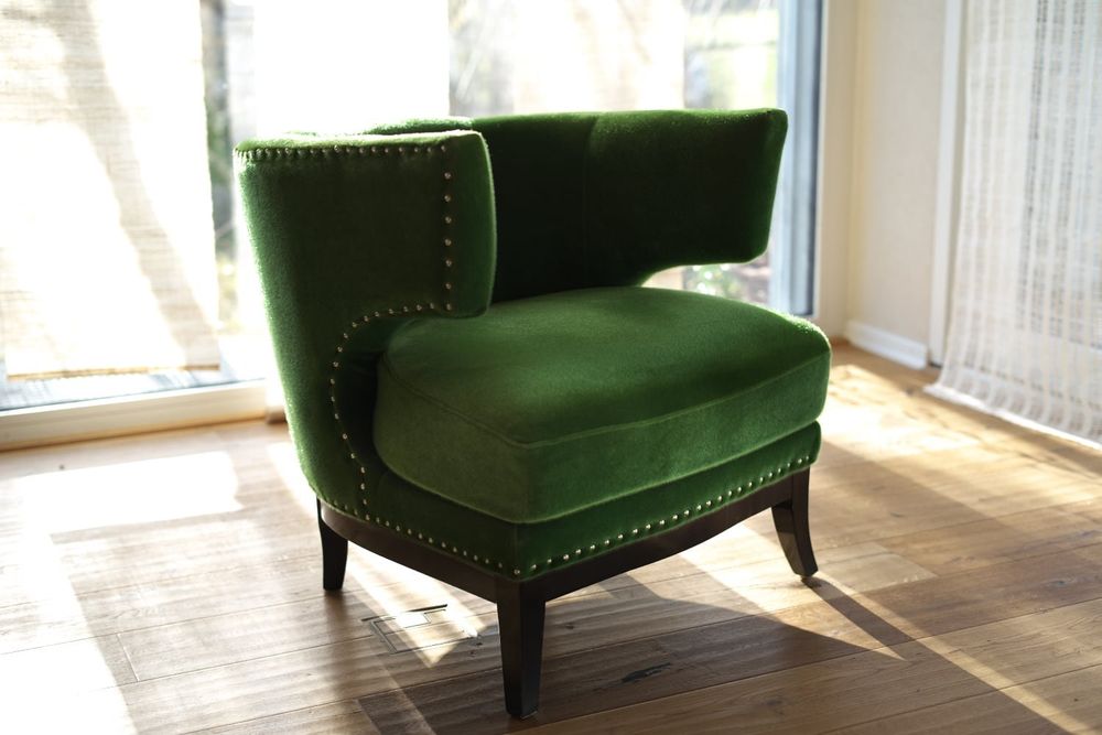 KARE Design Clubsessel Sessel Velours Club Armchair Art Deco (Gebraucht ...