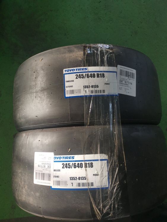 Slicks Toyo Proxes RS1 in 245 / 640 R18 (Neu und originalverpackt) in ...