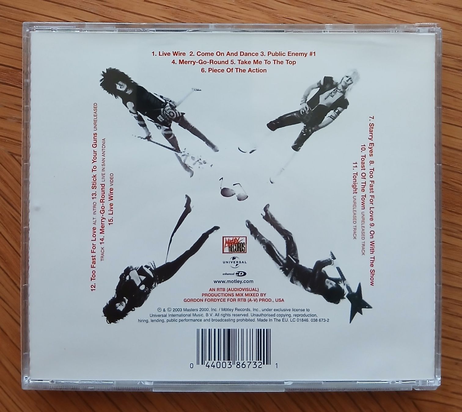 Mötley Crüe – Too Fast For Love (CD) Topzustand!!! (Neu (gemäss ...