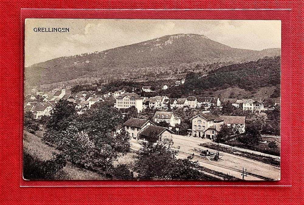 Grellingen - Pension Storchen - Bahnhof - Feldpost - 1917 | Kaufen auf ...