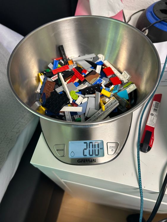 200 Gramm ganz flache dünne Lego Teile (Gebraucht) in Volketswil für ...