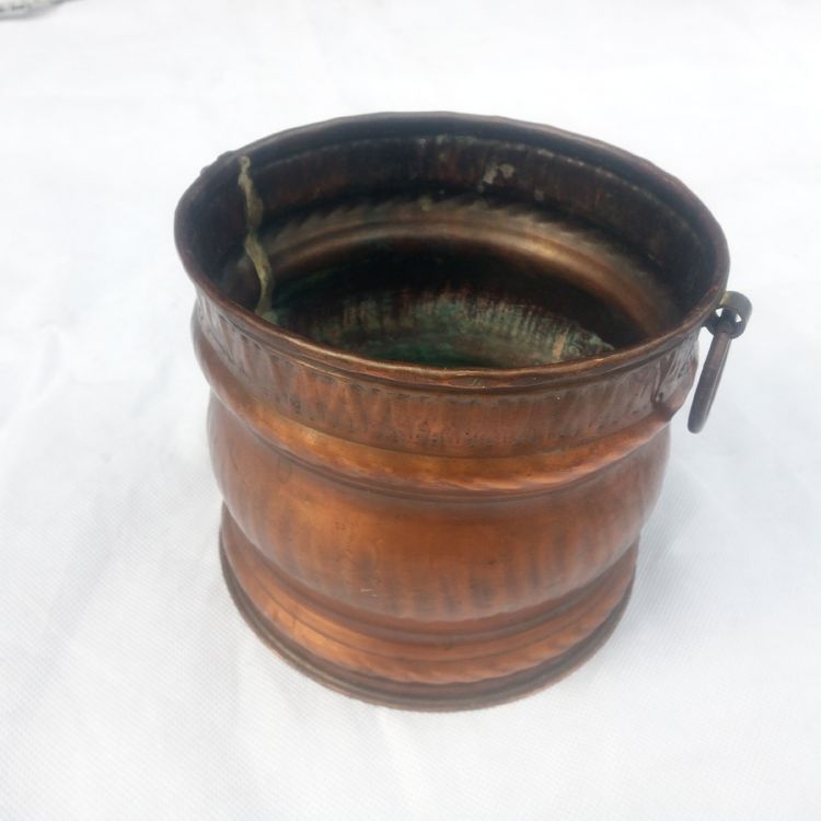 Kupfertopf mit Henkel, Kupfer-Kübel (Gebraucht) in Zollikofen für CHF 12 – mit Lieferung auf ...