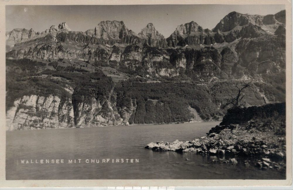 WALENSEE CHURFIRSTEN Militärpost-o Kaserne Wallenstadt SG 29 (Gebraucht ...