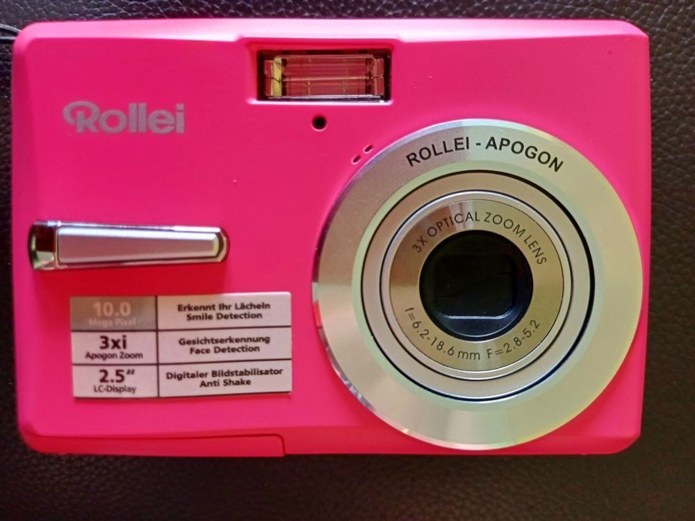 Rollei Apogon Megapixel Digitalkamera pink 📸 Vintag selten (Gebraucht ...