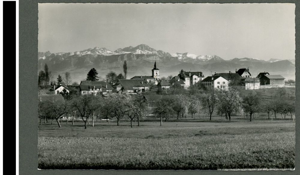 AK sw Le Motty VD Ecublens, et les Alpes ≈ 1940 (Gebraucht) in Basel ...