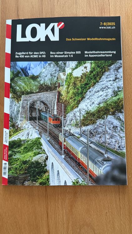 Loki Schweizer Modellbahnmagazin 7-8/2025 (Neu (gemäss Beschreibung)) in Samedan für CHF 4 – mit ...