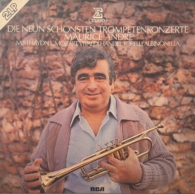 Maurice André – Die 9 schönsten Trompetenkonzerte (2 LPs) (Gebraucht ...
