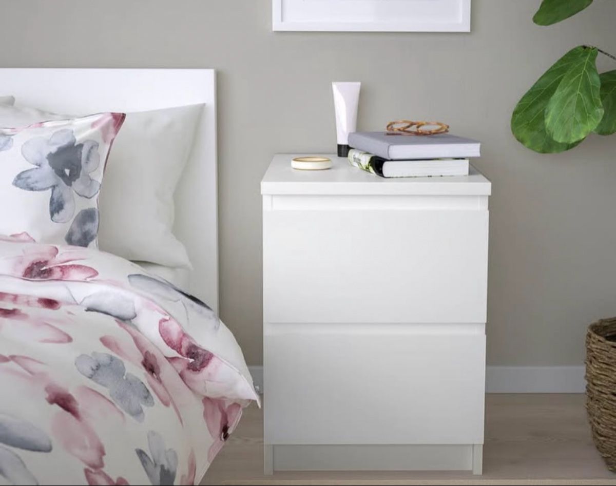 Nachttisch Ikea Weis