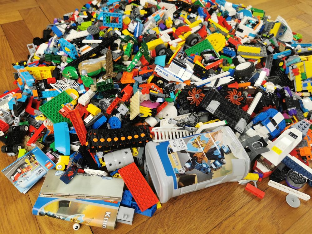 XXL Lego City / Creator Mix gebrauchte Bausteine Lot en vrac (Gebraucht) in Derendingen für CHF ...