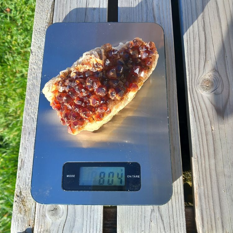 Citrin Quarz Druse Edelstein 804g (Gebraucht) in Ebnat-Kappel für CHF ...