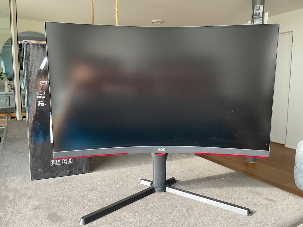 AOC 165-Herz, curved Monitor (Gebraucht) in für CHF 145 – mit Lieferung ...