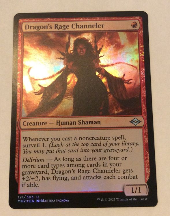 MtG - Dragon's Rage Channeler - Foil | Kaufen auf Ricardo