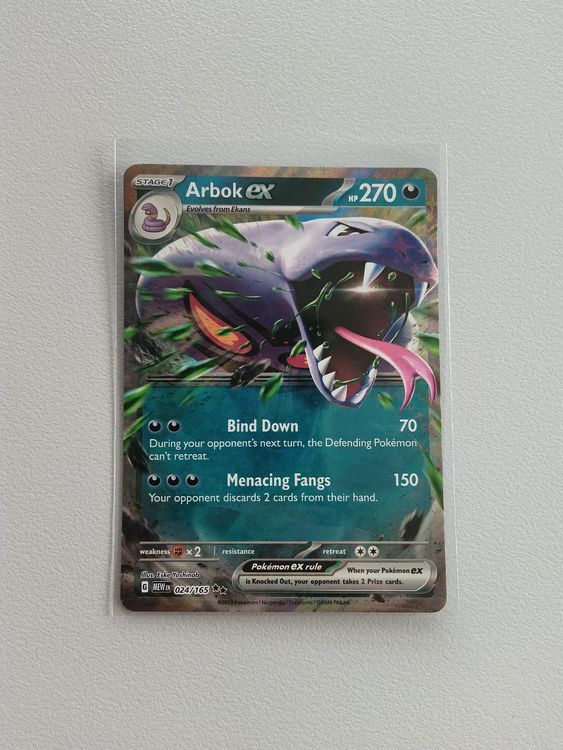 Arbox ex - Pokemon 151 Englisch (Neu (gemäss Beschreibung)) in Altstätten SG für CHF 3.95 – mit ...