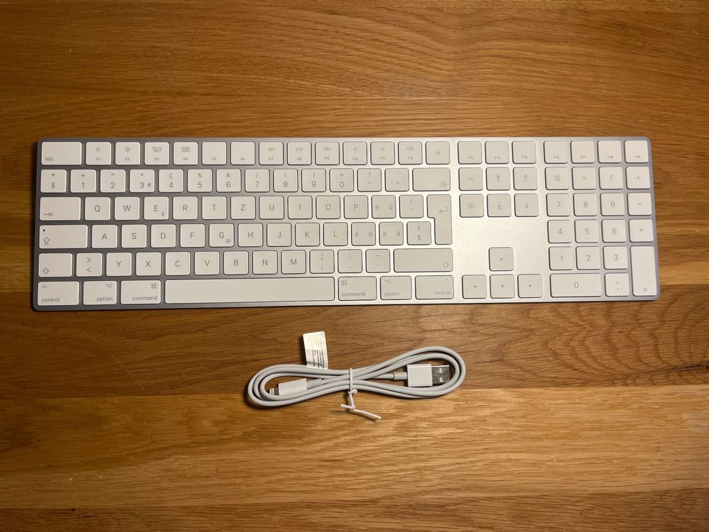 Apple Magic Keyboard avec Pavé Numérique -état impeccable (D'occasion ...