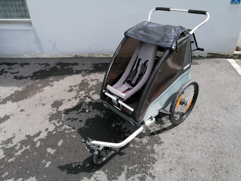 Thule Coaster XT inkl. Baby-Hängematte und Anhängerkupplung (Gebraucht ...