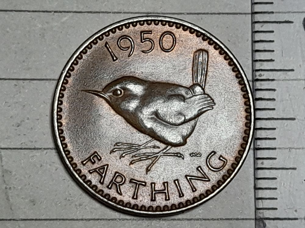 Großbritannien 1 Farthing 1950 "König George VI" (Gebraucht) in Basel ...