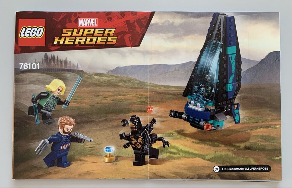 LEGO Marvel Super Heroes 76101 Raumschiff Captain Marvel (Neu (gemäss ...