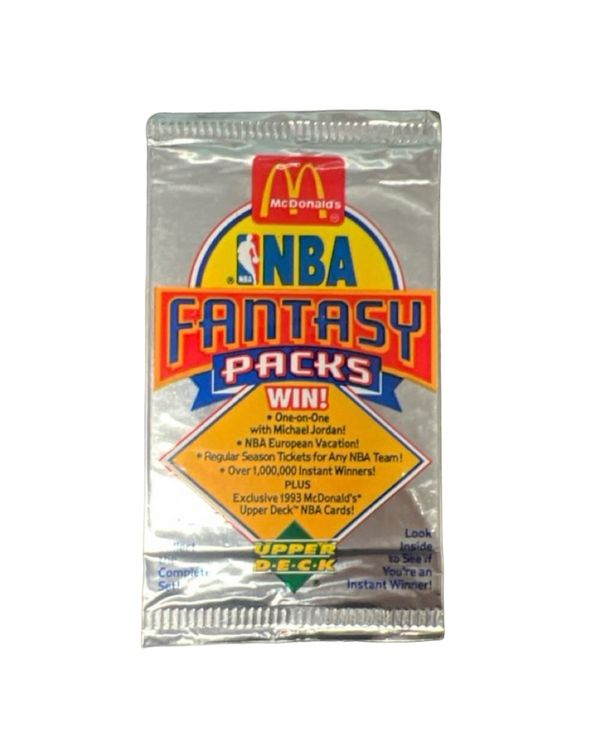 💥 NBA UPPERDECK McDonalds pack 1992-93 (Michael Jordan?) (Neu und ...