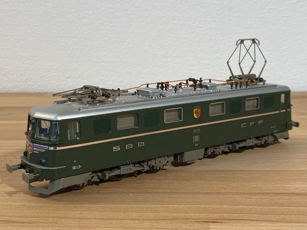 Roco 43696 - SBB Ae 6/6 Genf grün H0/DC (Gebraucht) in Goldau für CHF ...