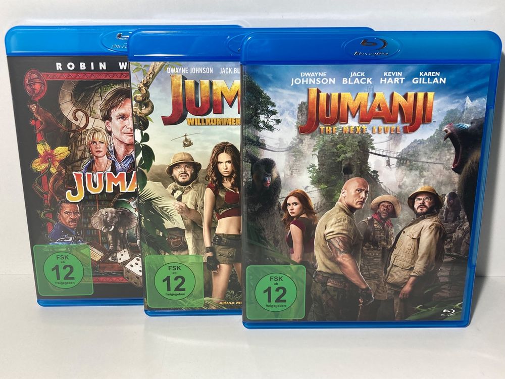 Jumanji 3 Movie Collection Blu Ray | Kaufen auf Ricardo
