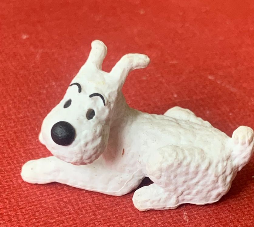 Tintin - Figurine Milou couché (Gebraucht) in Neuchâtel für CHF 3.2 ...