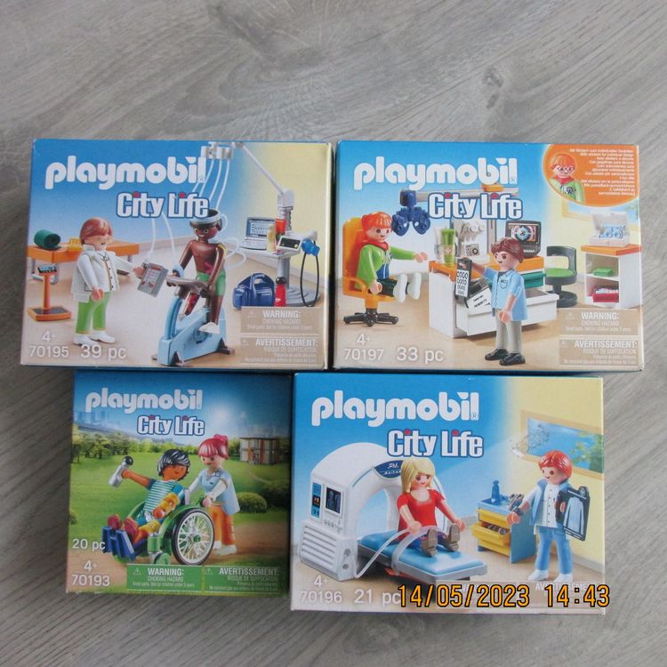 playmobil set div.packungen passt zu spital,krankenhaus NEU (Neu und originalverpackt) in ...