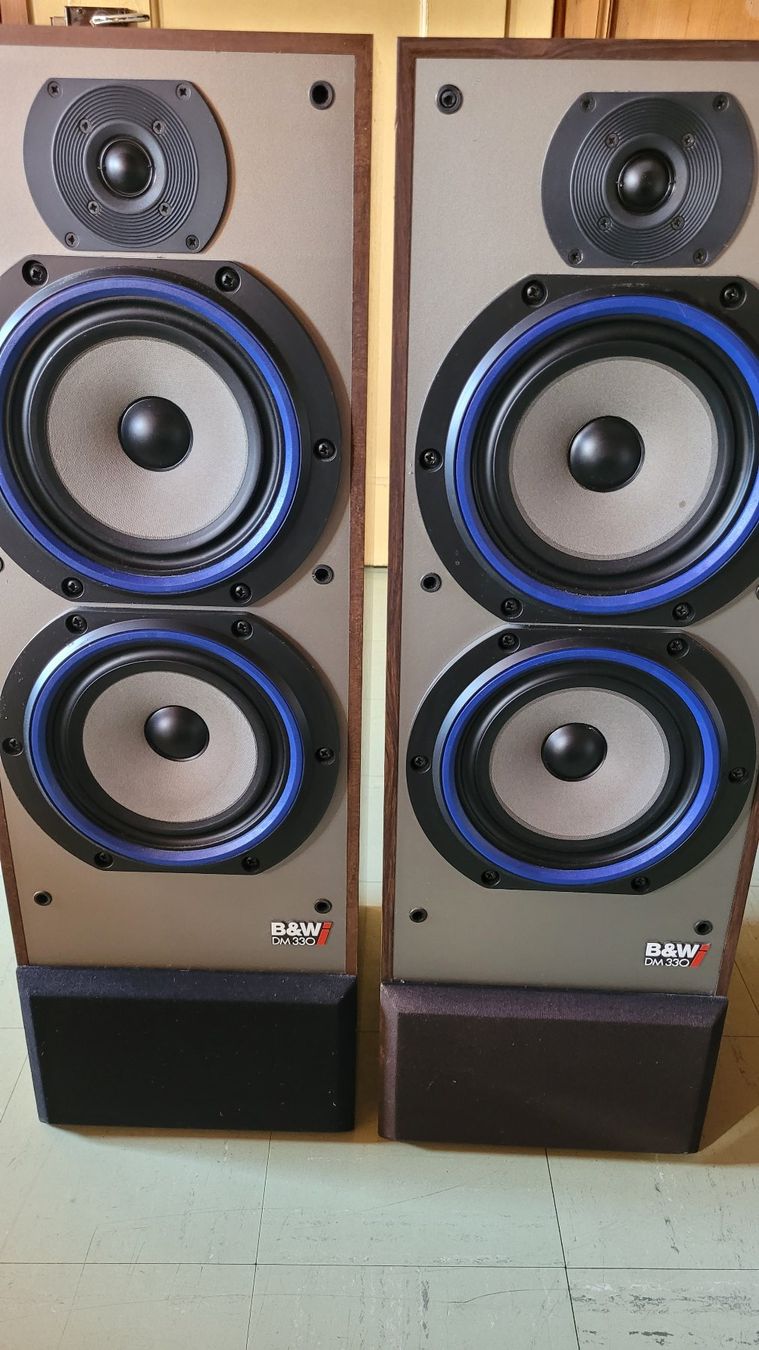 B&W DM330i Lautsprecher-Boxen Paar - Hifi Vintage Klassiker! (Gebraucht ...