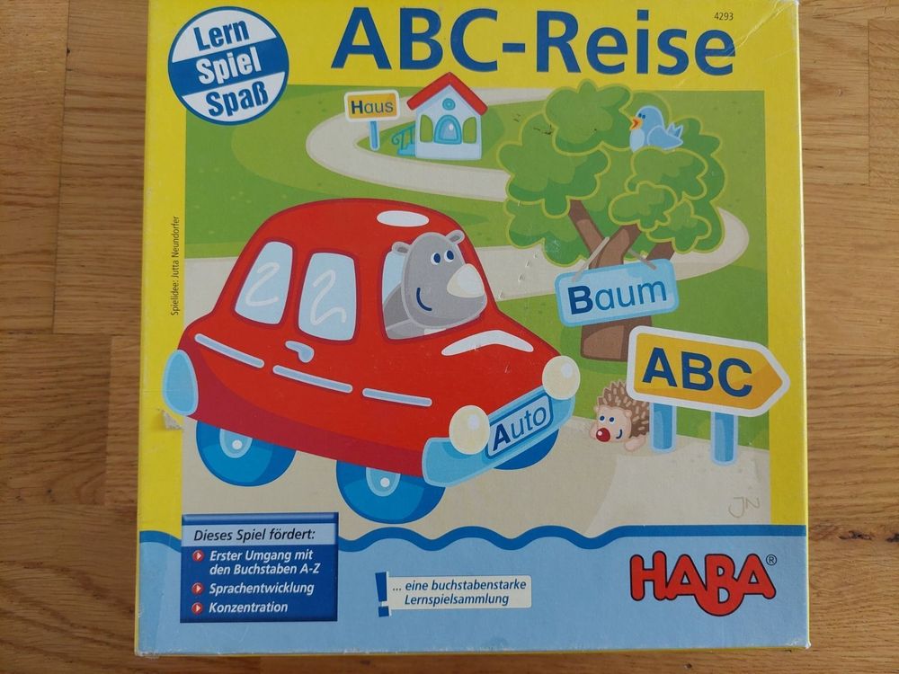 Lernspiel Haba ABC Reise (Gebraucht) in amriswil für CHF 5 – mit Lieferung auf Ricardo kaufen