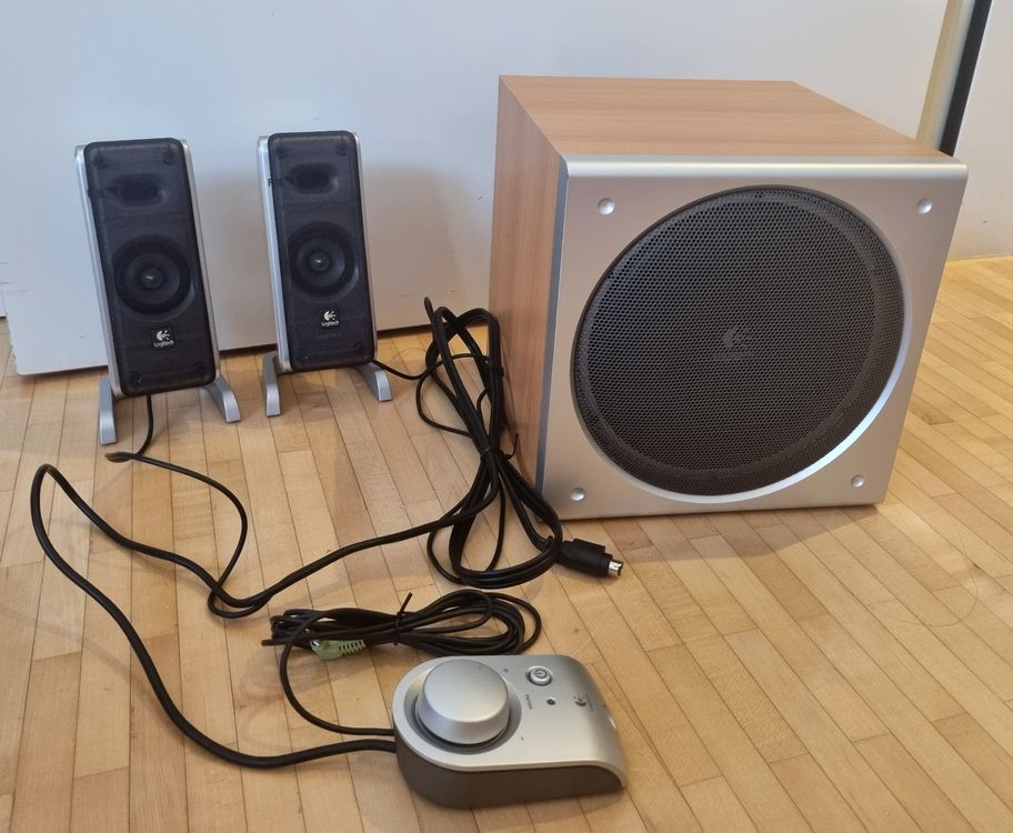 Logitech Z3 S-0085B Sound-System> Subwoofer + 2 Lautsprecher | Kaufen ...