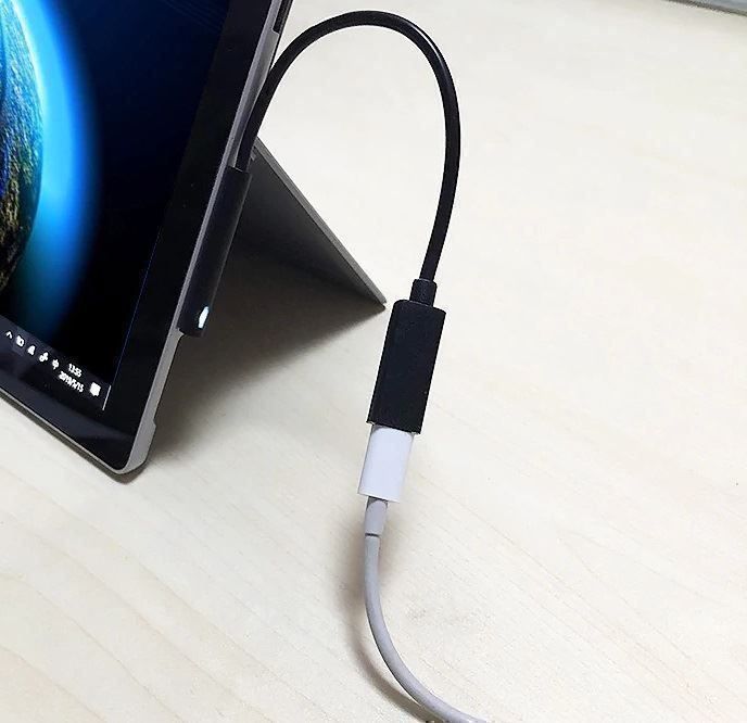 USB C ADAPTERKABEL SURFACE PRO 4/5/6 - USB TYPE-C SURFACE (Neu und ...