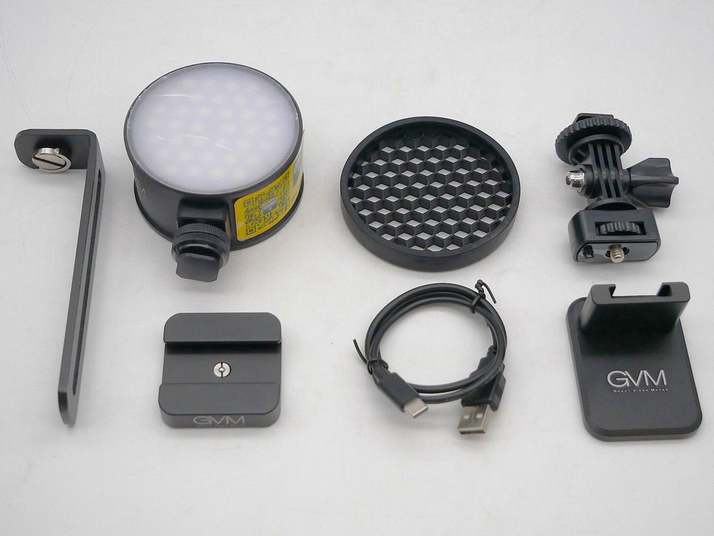 GVM-7SM Mini LED RGB & Bi-Color Velolicht (Neu und originalverpackt) in ...