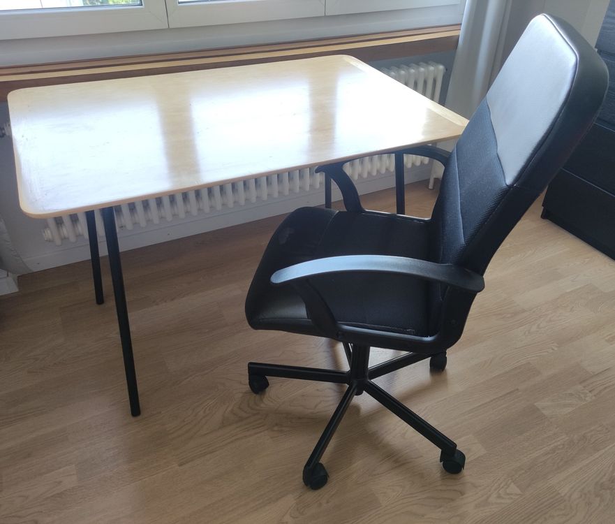 Office desk plus chair (Gebraucht) in Zurich für CHF 50 – nur Abholung auf Ricardo kaufen