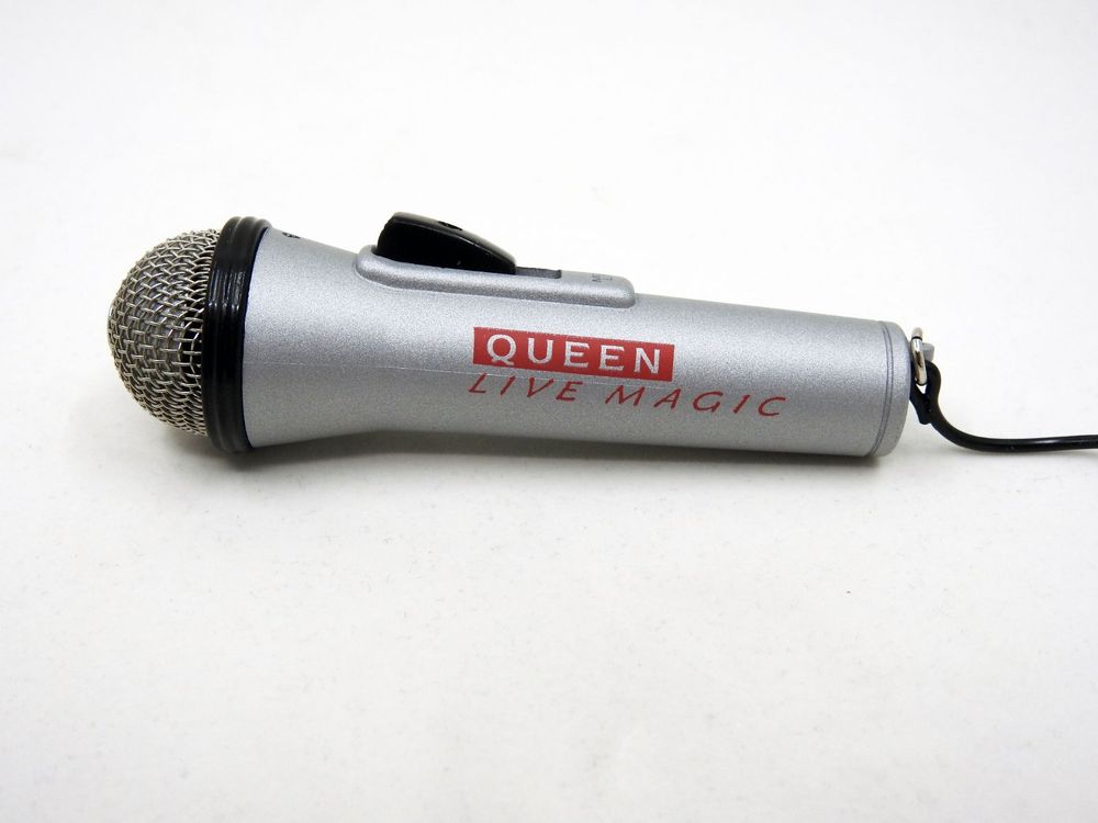 Mikrofon Feuerzeug Queen Live Magic Promotion Artikel (1986) (Neu ...