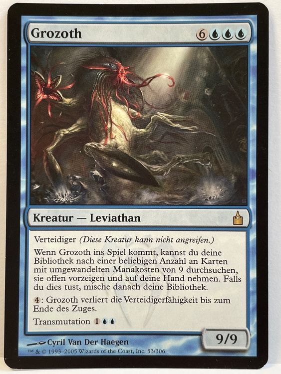 Magic The Gathering - Grozoth | Kaufen auf Ricardo