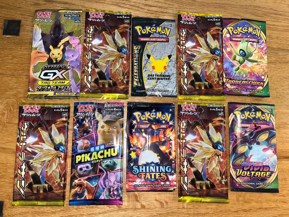 Pokemon Booster pack empty/leer ab 1fr (Gebraucht) in Frauenfeld für ...