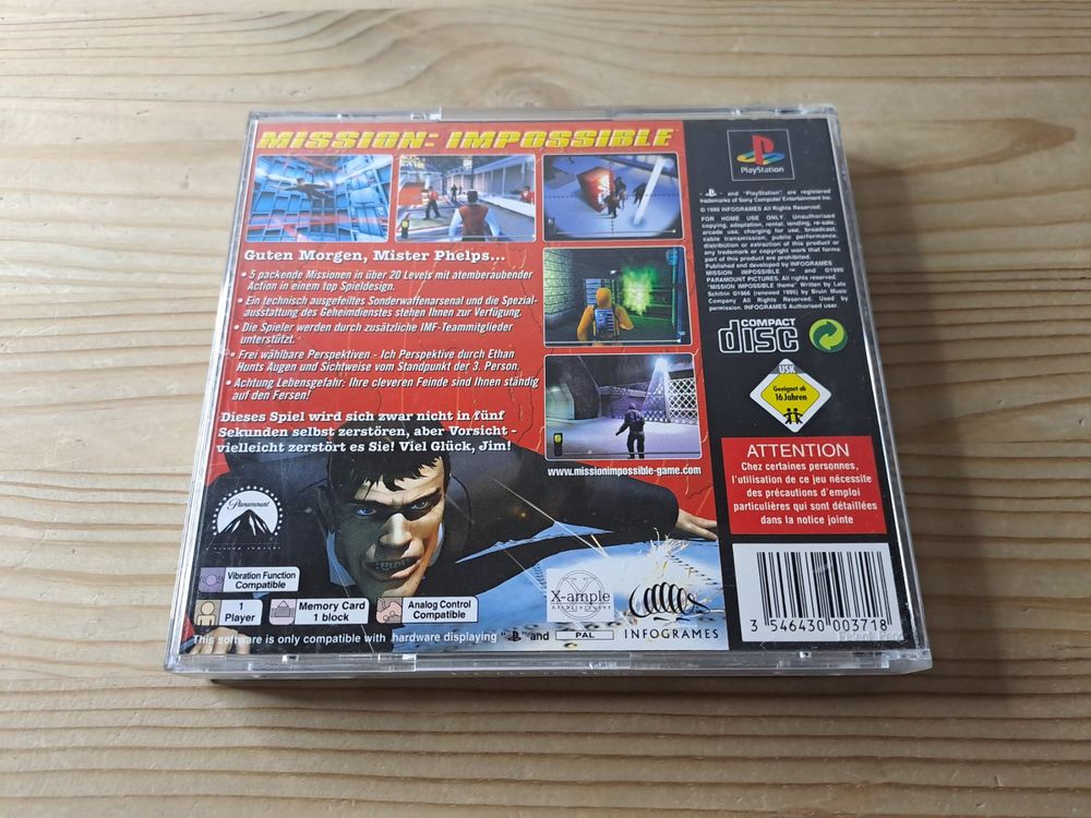 Mission Impossible PS1 | Kaufen auf Ricardo