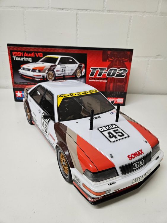 Tamiya 1991 Audi V8 Touring TT-02 58682 | Kaufen auf Ricardo
