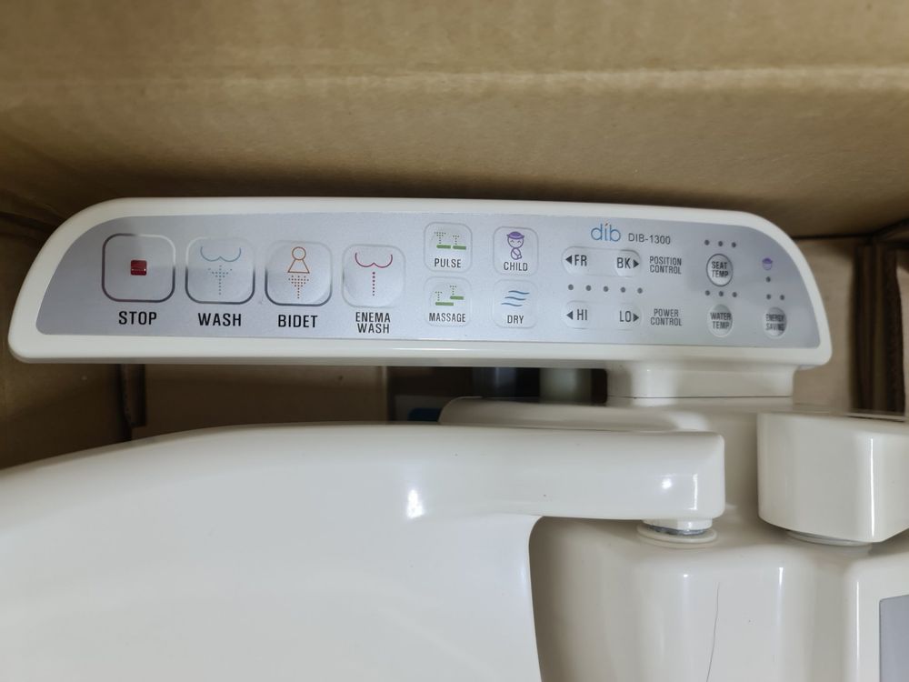 Daewon Dib 1300 - Dusch WC Aufsatz Perfect Form (Neu und ...