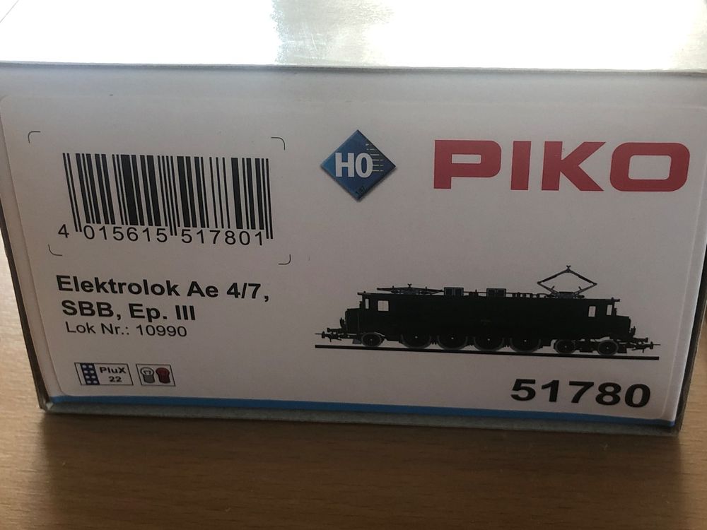 PIKO 51780 Ae 4/7 SBB (Neu und originalverpackt) in Horriwil für CHF ...