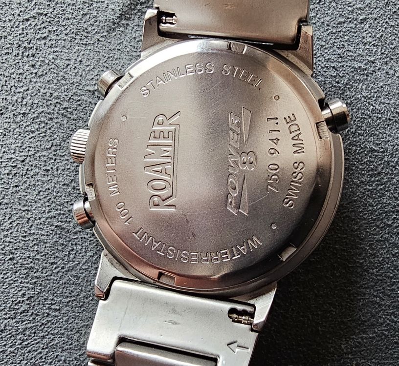 ROAMER POWER 8 Swiss Made Herrenuhr 37.3mm (Gebraucht) in Speicher für ...