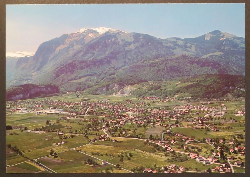 AK Oberriet SG Luftbild ca. 1975 (Gebraucht) in Oberriet SG für CHF 10 – mit Lieferung auf ...